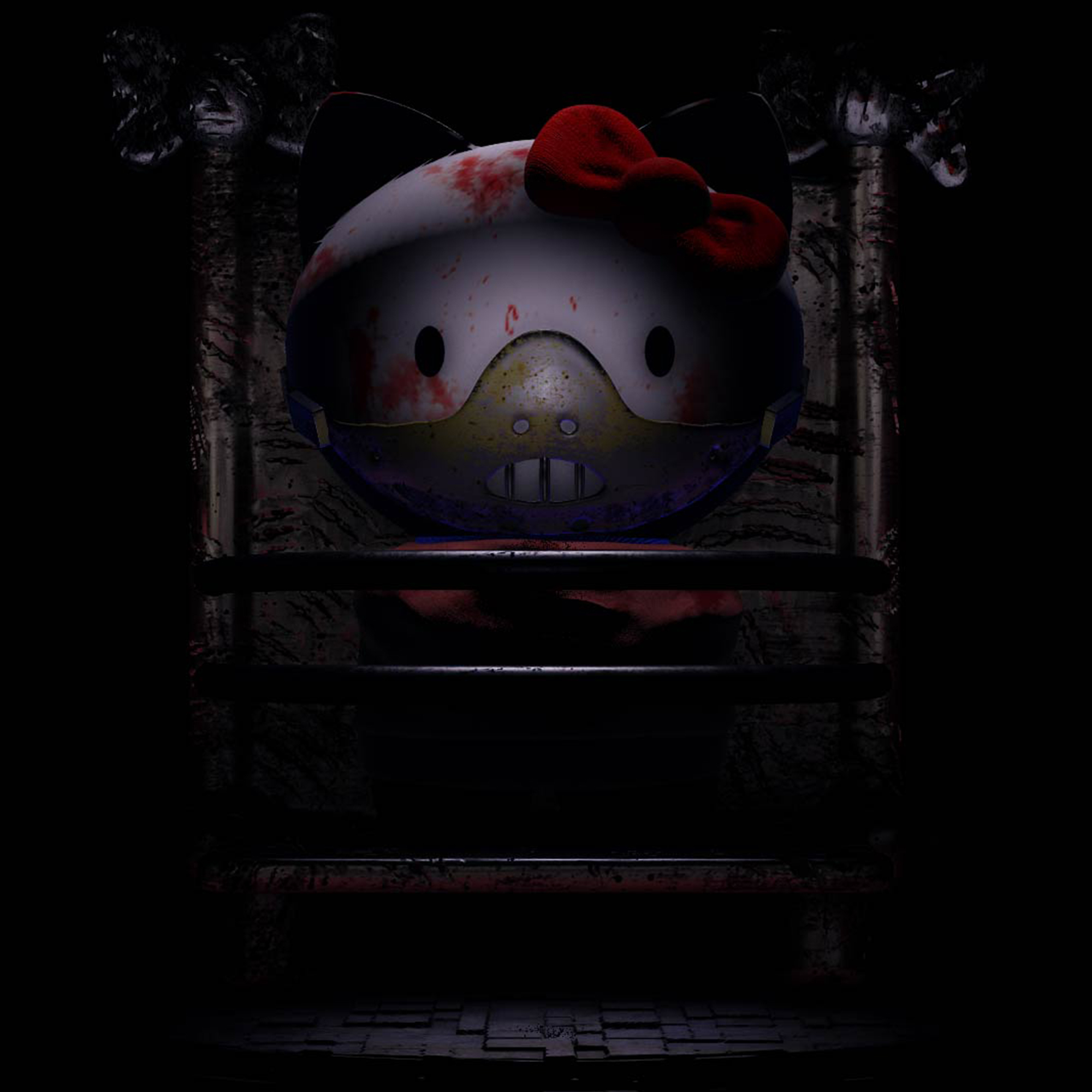 👋 Hello Hannibal Kitty Diorama 3D print model・ 3D File for ・Cults