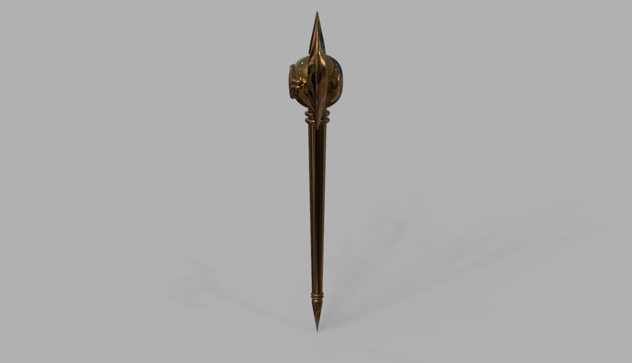 STL file Yu Gi Oh - millennium ROD 3D print model 👀 ・3D print design to ...