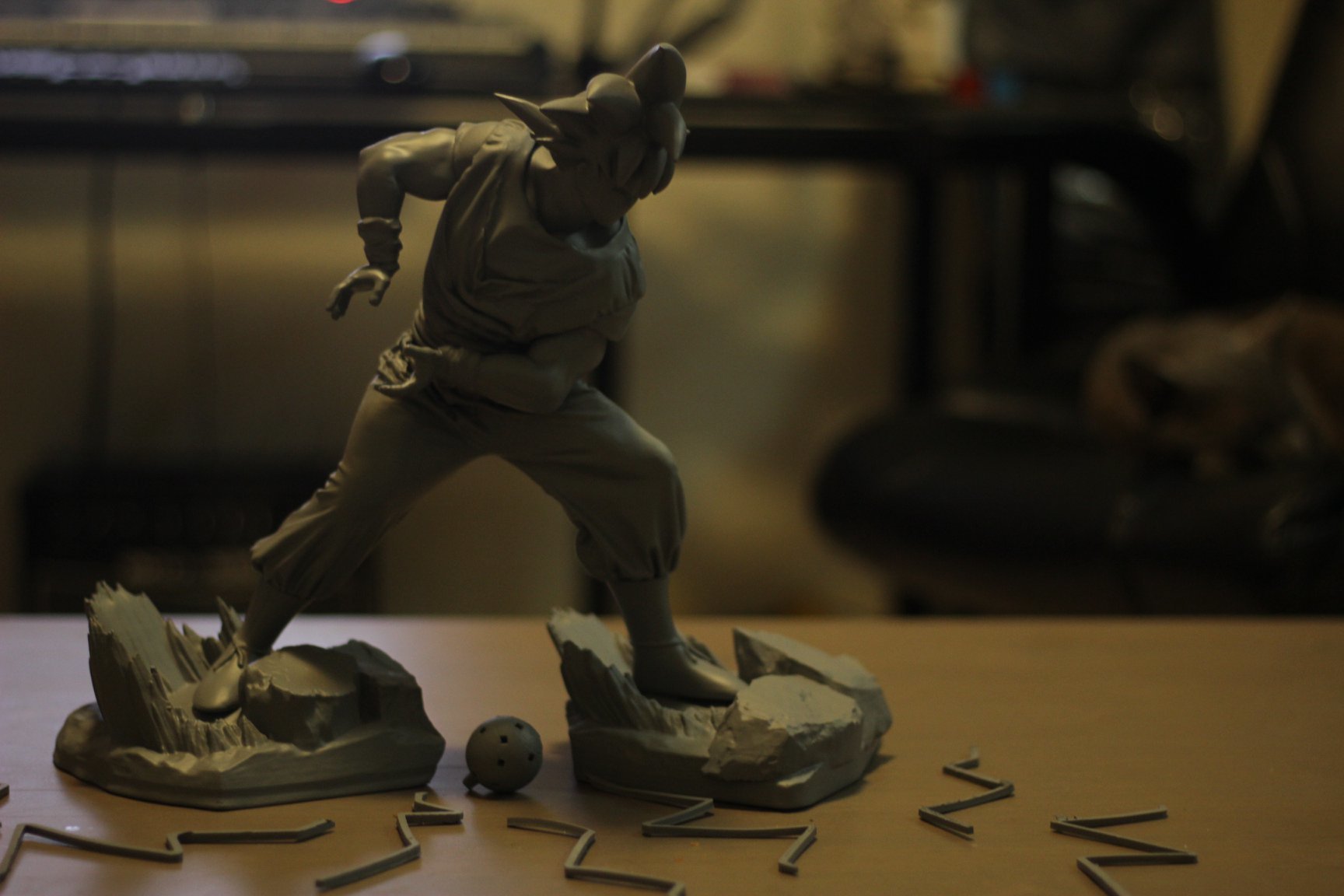 🐉 Dragon Ball Super - Goku Kamehameha Diorama 3D print model・ 3D File ...