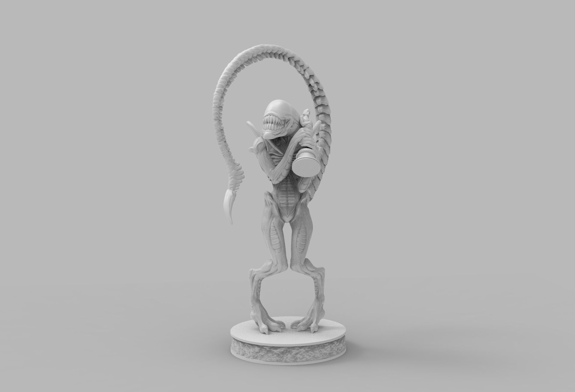 STL file ALIEN XENOMORPH wins OSCAR PRINTING DIORAMA 👽 ・3D printing ...