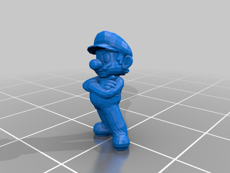 🐢 Mario, Luigi and Bowser pose・Free 3D File for ・Cults