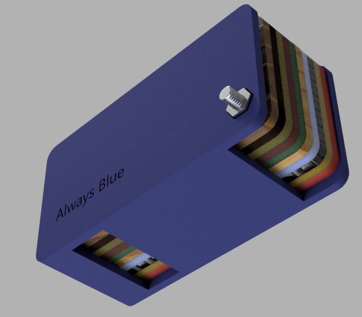 Free STL file Filament Sample Card Holder 🪢 ・Template to download and ...