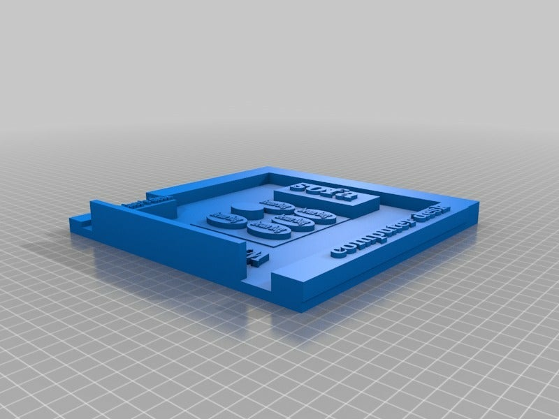Free STL file G3A Amy ICT Floor plan 🧞‍♂️ ・Model to download and 3D ...