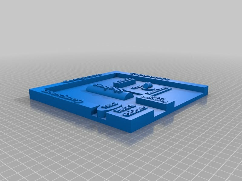 Free STL file G3R Keen ICT Floor Plan 🧞‍♂️ ・Object to download and to ...