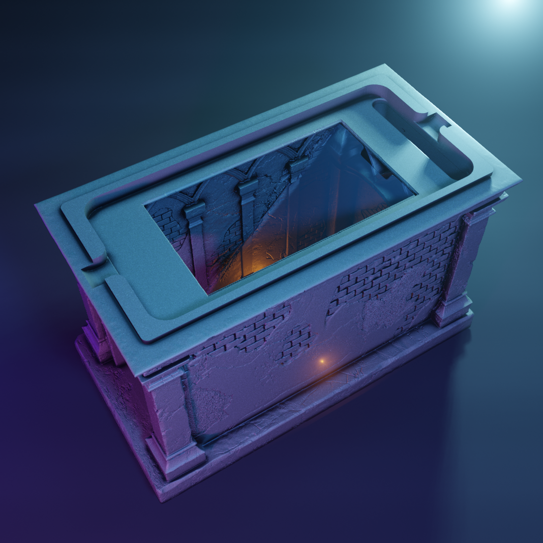 👻 The Haunted Mausoleum・ STL File for ・Cults