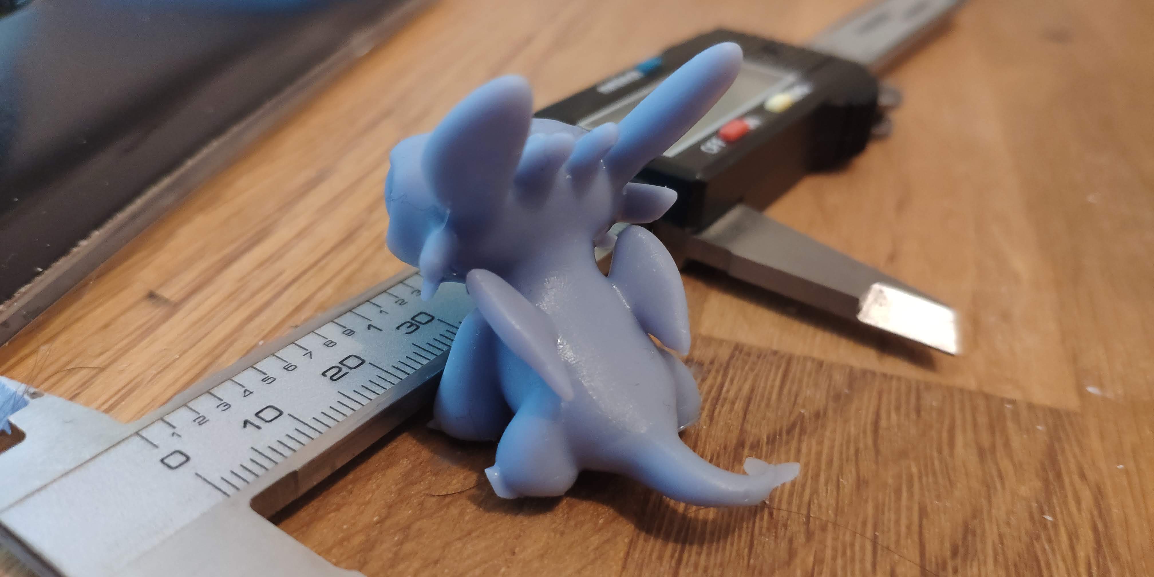 3D printable Toothless - Cute figurine and keychain・Cults