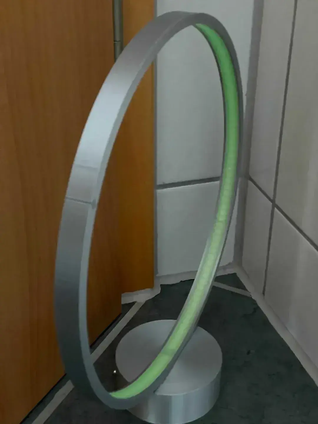 🟣 LED RGB DESIGNER CIRCLE RING HALO LIGHT LAMP - App & Music Controlled ...