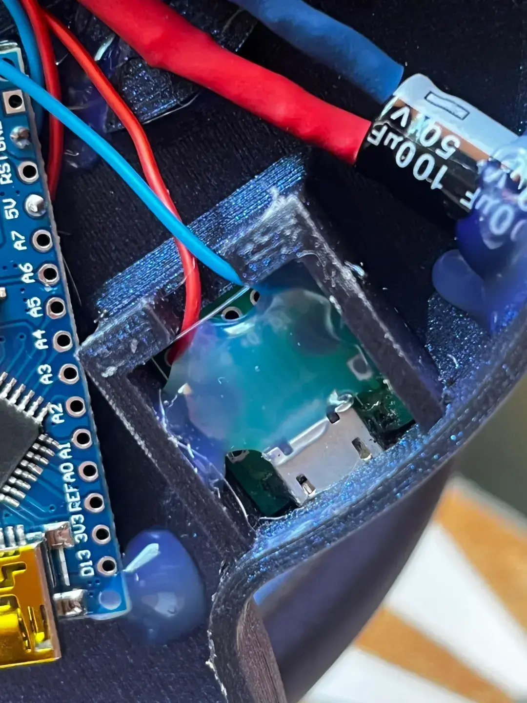 🧬 RGB LED DOUBLE HELIX DNA LAMP - Micro USB Socket & Closed Bottom ...