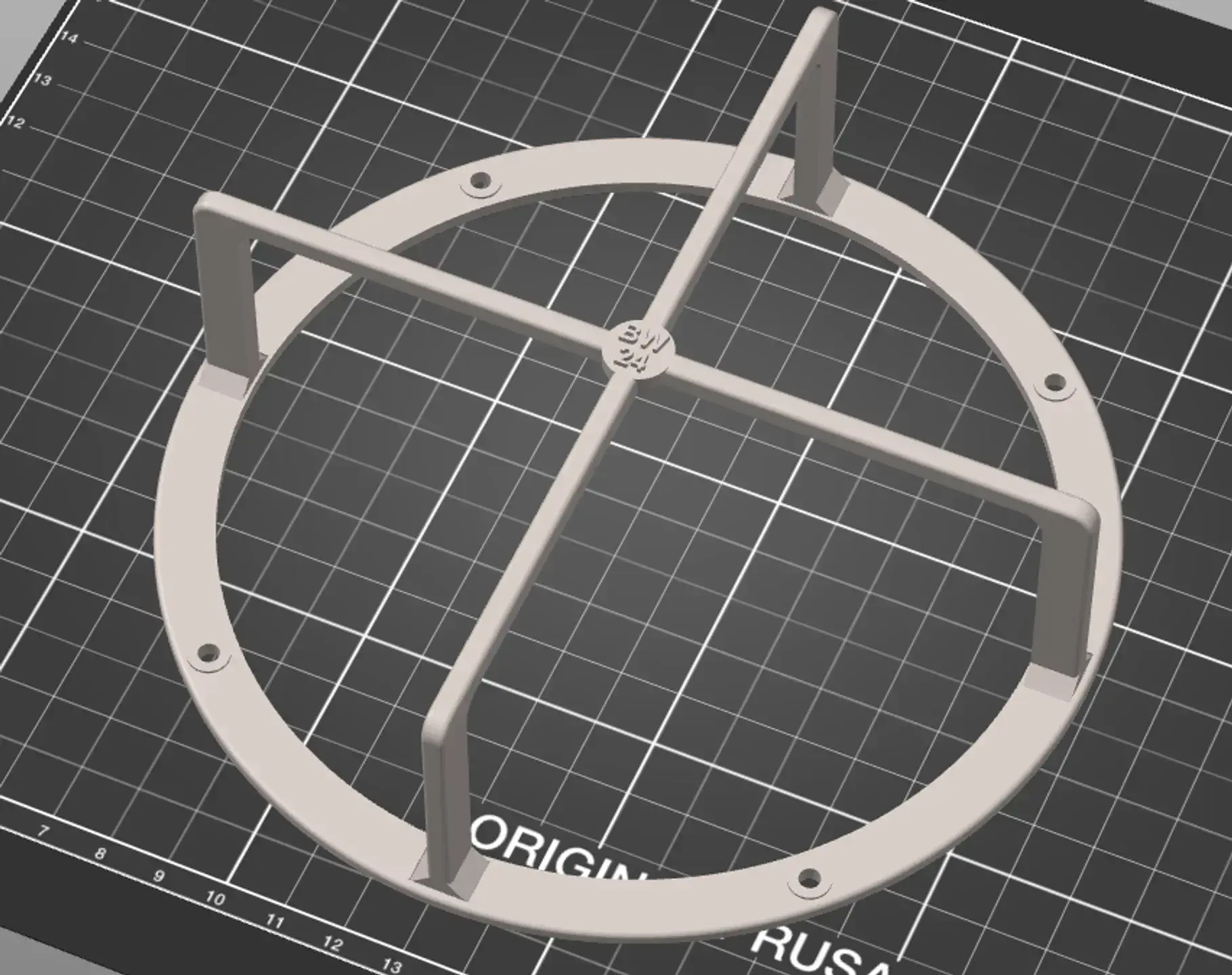 Free 3D file BW24 Lösch-Cookie Halter Holder BW-24 Brandwaechter ...