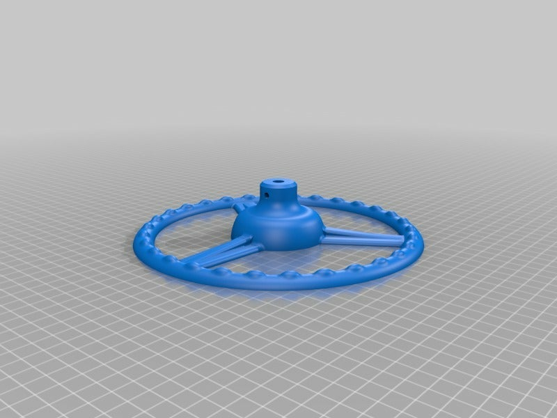 Fichier STL gratuit Volant pour voiture à pédales (volant) 👽 ・Design ...
