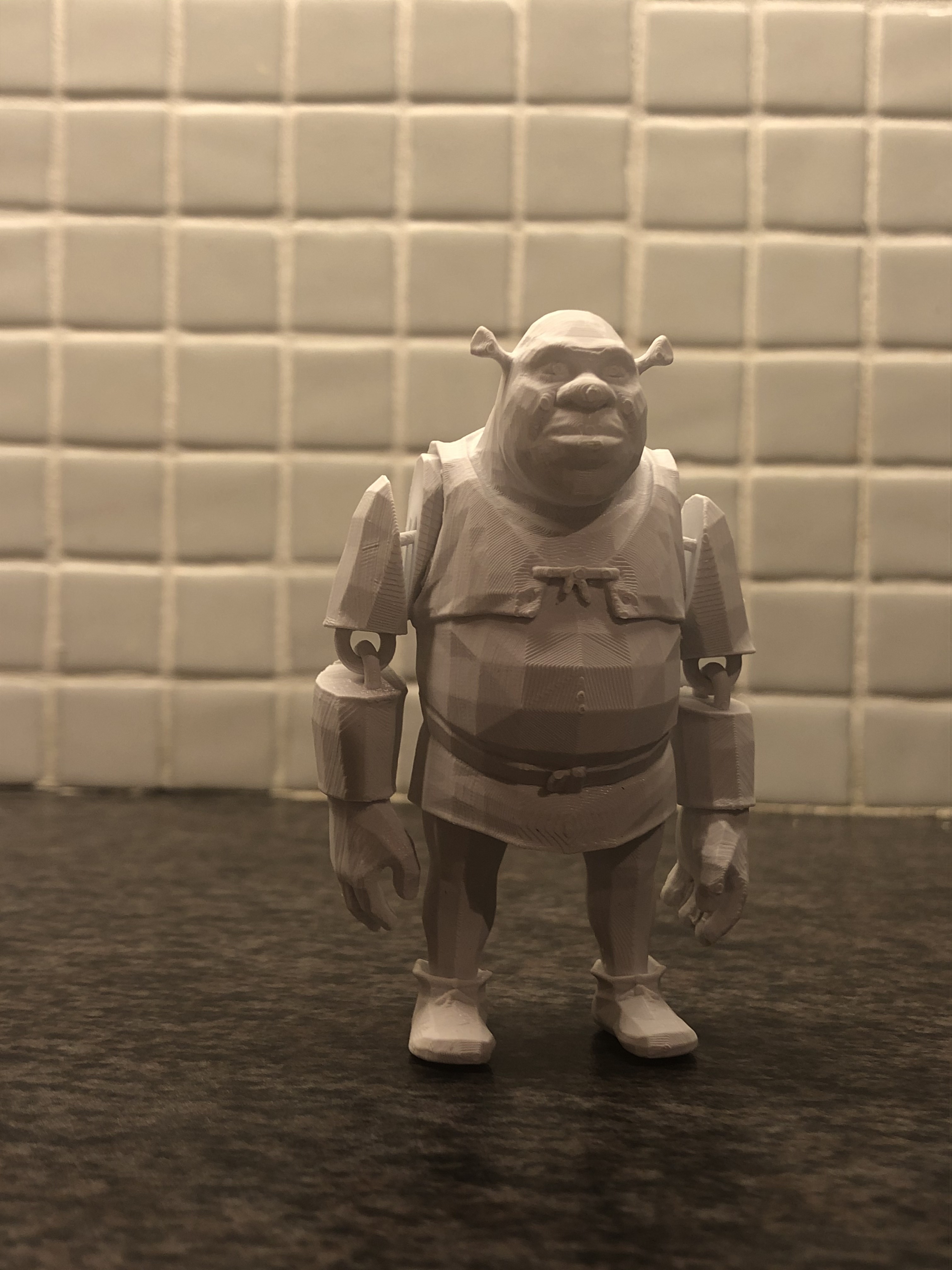 🎬 Flexible Shrek・Free STL File for ・Cults