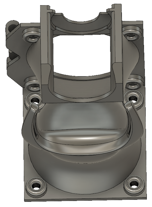 Free STL file Dual 40mm Multi-Out Fan Shroud for E3D V6 heatsink 🔧 ・3D ...