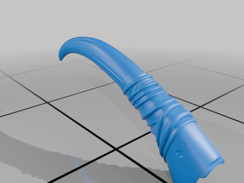 Free 3D file Spider Fang Dagger 🕷️ ・3D printable model to download・Cults