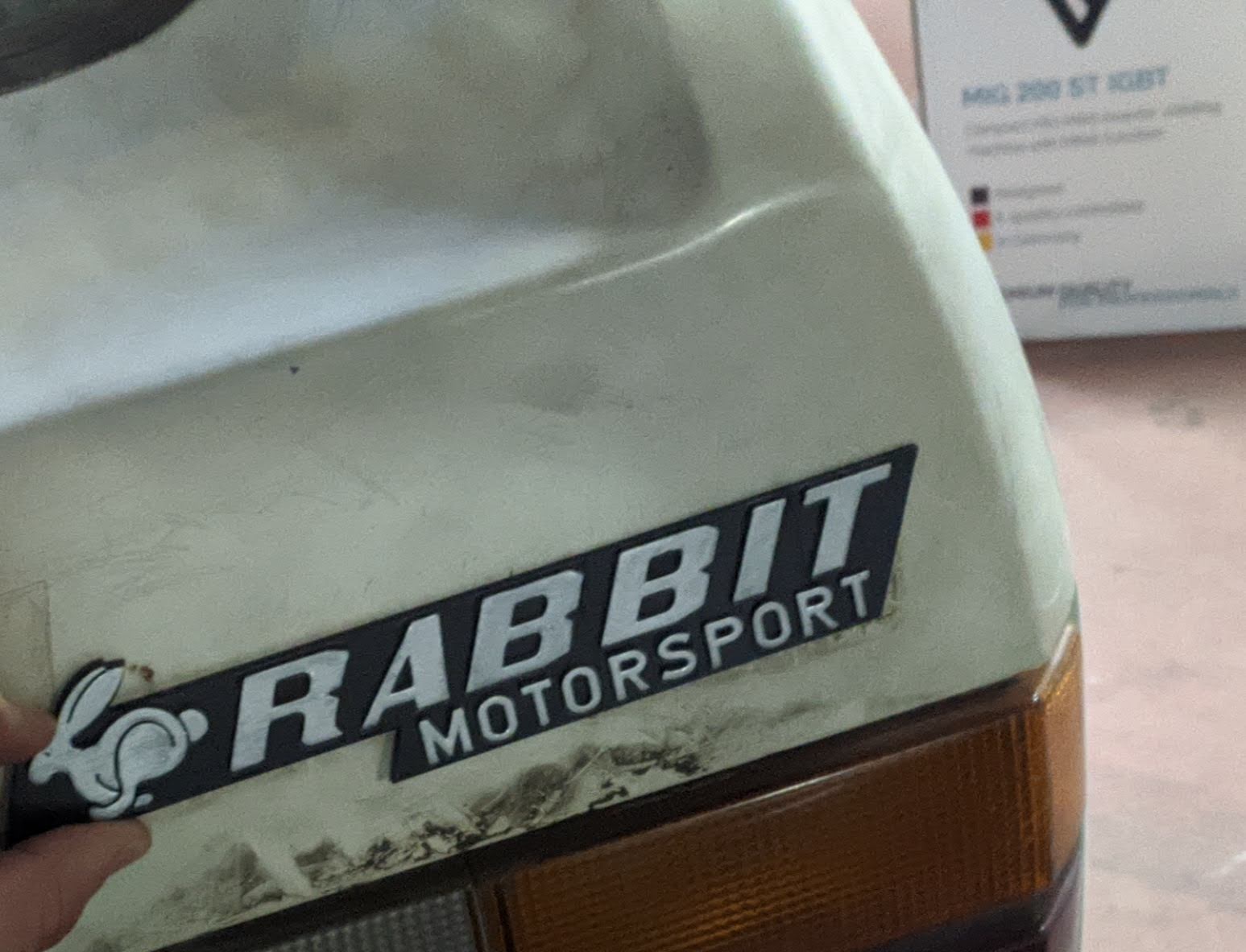 📛 logo badge vw rabbit motorsport・3D Print with the Ender3 3D printer・Cults