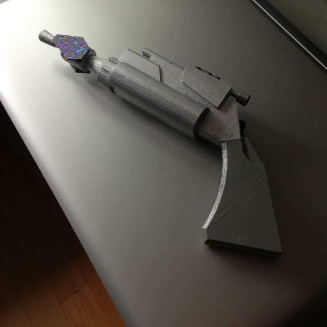 Free 3D file Star Trek TOS Klingon Disruptor ⭐・3D printing template to ...