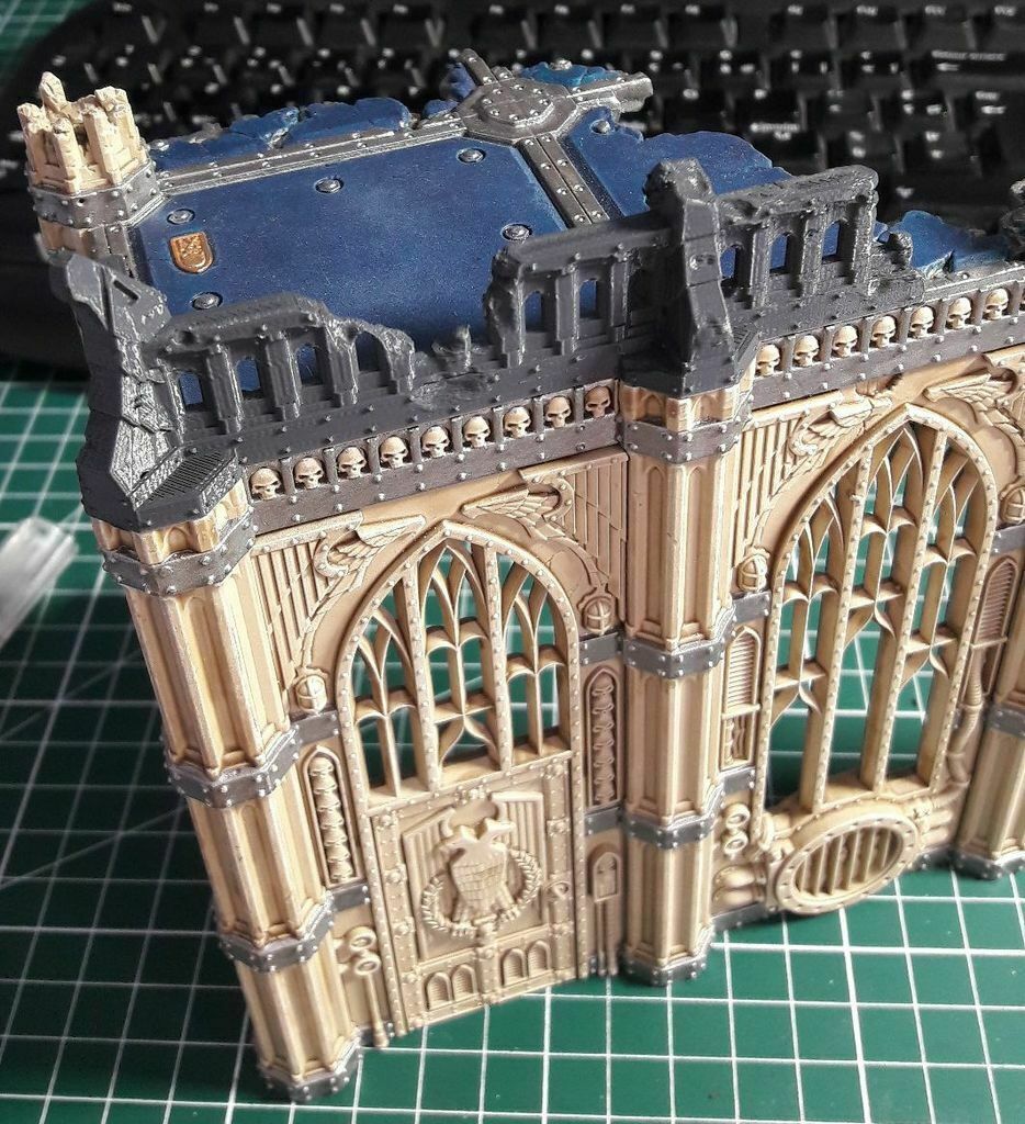 🏗️ Sector Administratum compatible railings・Free STL File for ・Cults