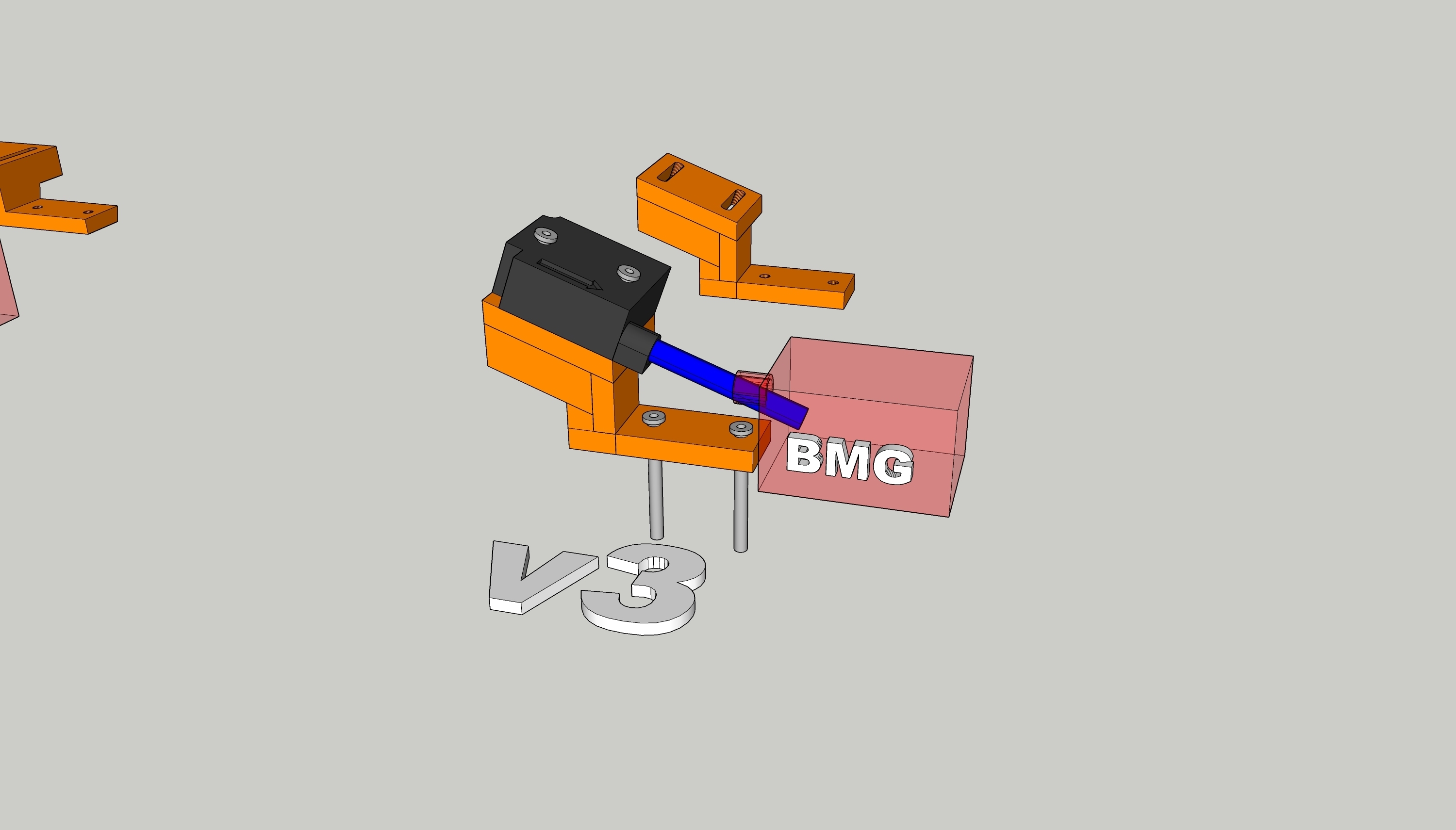 Free STL file BIQU B1 FILAMENT SENSOR BRACKET for BMG UPGRADE 🪢 ・3D ...