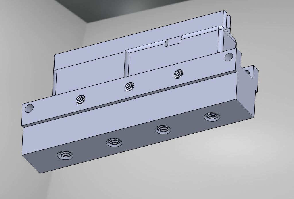 🔧 AR 10 Upper Receiver Vise block w/ bolts・Free STL File for ・Cults