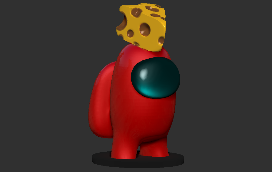 STL file Amongus cheese 🧀 ・3D printer model to download・Cults