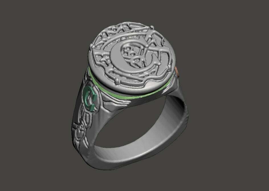 Free STL file Underworld Alexander Corvinus Ring 💍・3D printer model to ...
