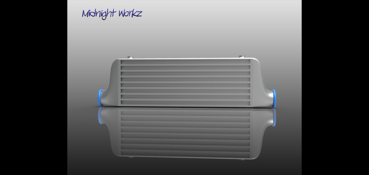 STL file Intercooler 🚗 ・3D printing design to download・Cults