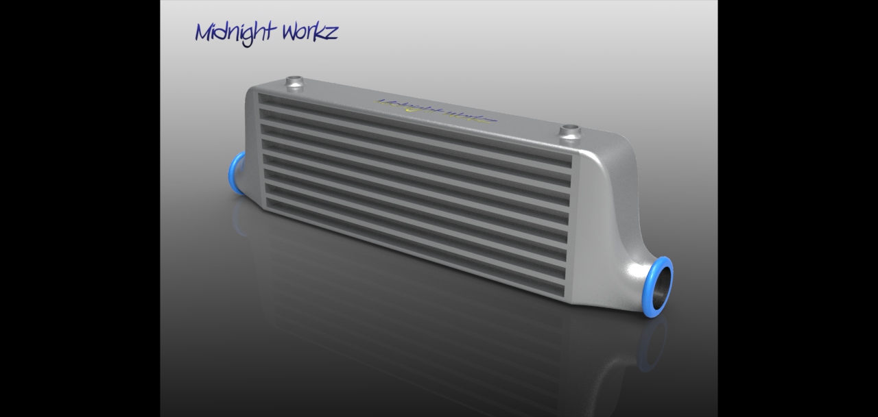 STL file Intercooler 🚗 ・3D printing design to download・Cults