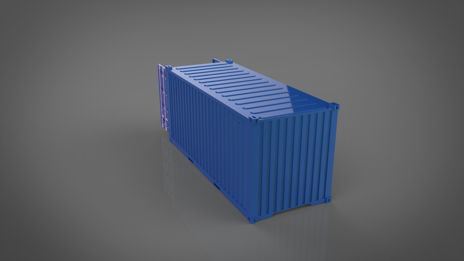 STL file Container 20 ft 📦 (STEP)・3D printer model to download・Cults