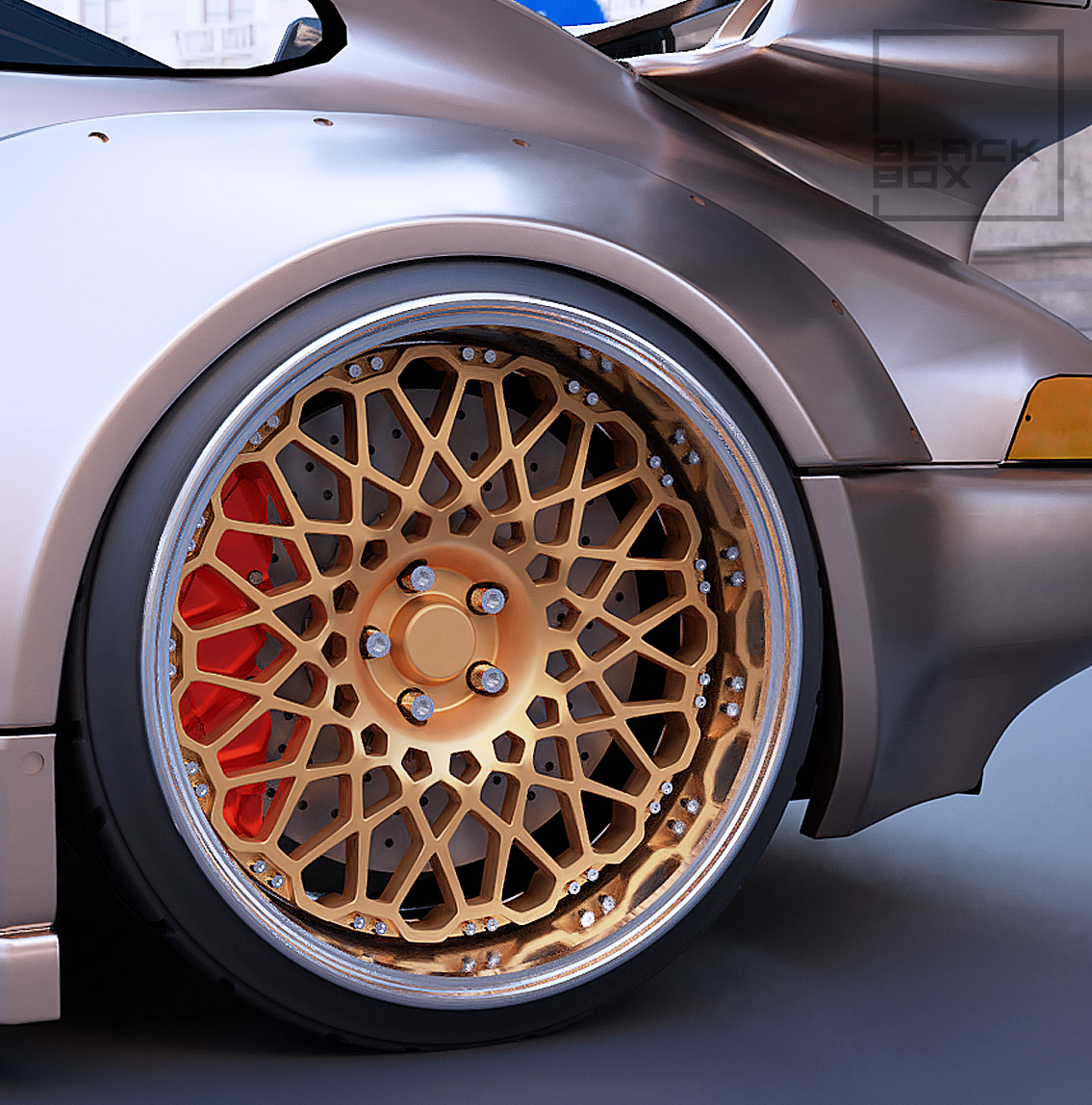 3D file EVE Mesh Wheel Set front and rear 3 Offsets 🛞 ・3D printable ...