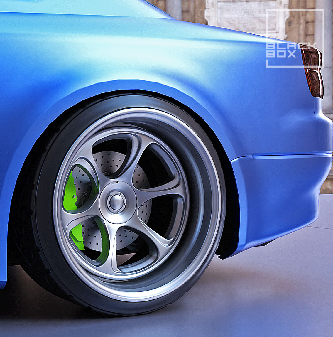 🛞 FST Wheel set Front and Rear 2 offsets・Arquivo 3D para ・Cults