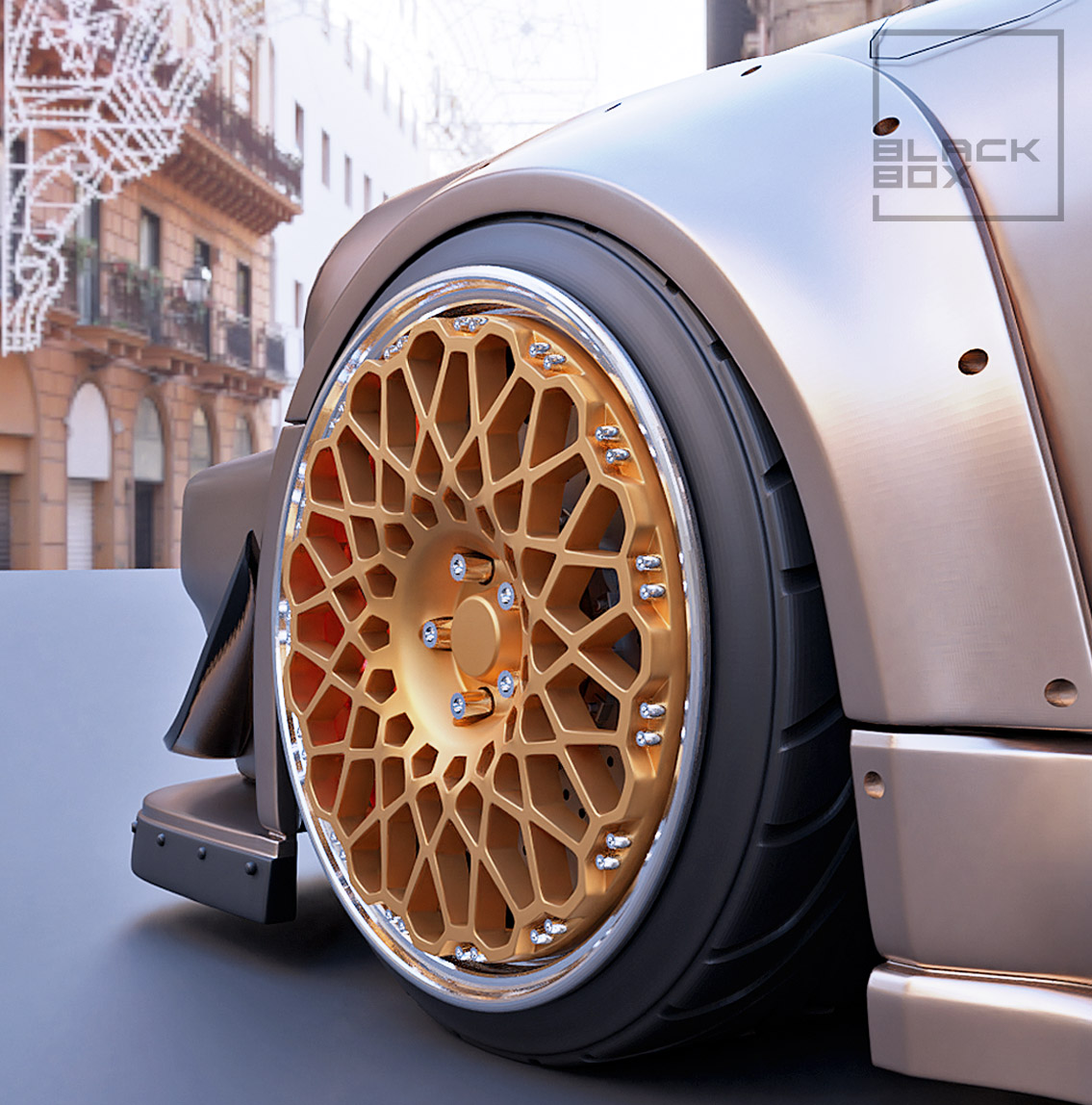 3D file EVE Mesh Wheel Set front and rear 3 Offsets 🛞 ・3D printable ...