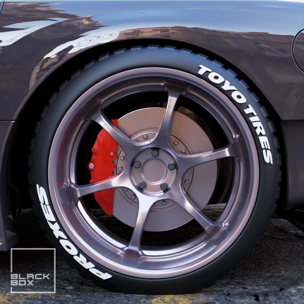 🛞 Jdm RG Style Wheel, brake and Tire for diecast and modelkits 1/43 1/ ...