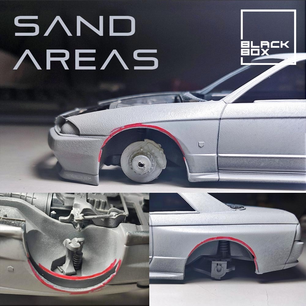 👽 GTR R32 BODYKIT V2 For tamiya 1/24・ 3D File for 3D printing・Cults