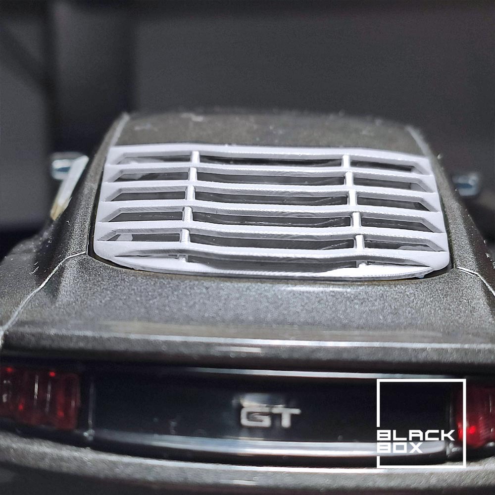 🐎 6th Gen Mustang Louver and side window cover・ 3D File for ・Cults