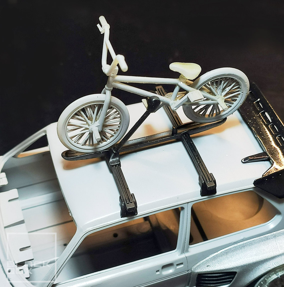 🚲 BMX BIKE AND RACK SET 1-24th For modelkit and diecast・ 3D File for ・Cults