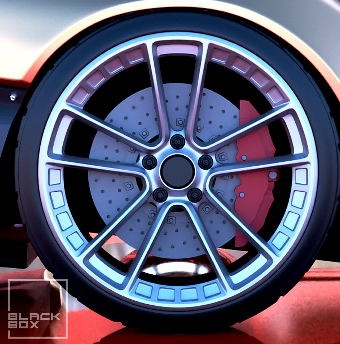 🛞 LOK Wheel set Front and Rear Separated Wheel Hub・ 3D File for ・Cults