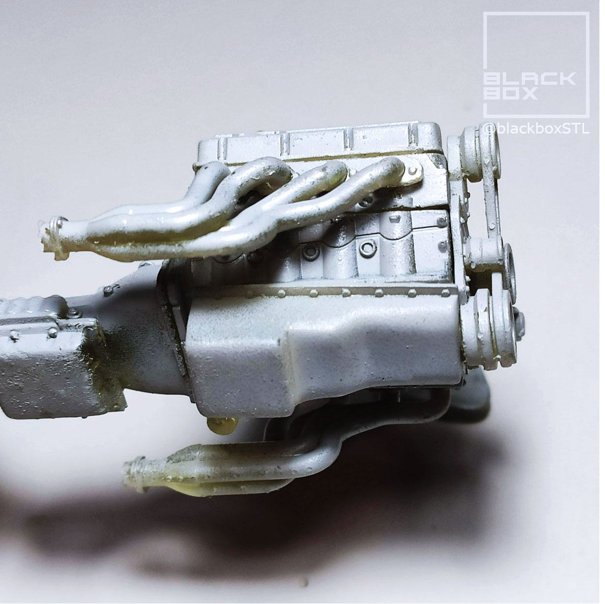 🚚 572 ENGINE 1-24th for modelkits and diecast・ 3D File for 3D printing ...