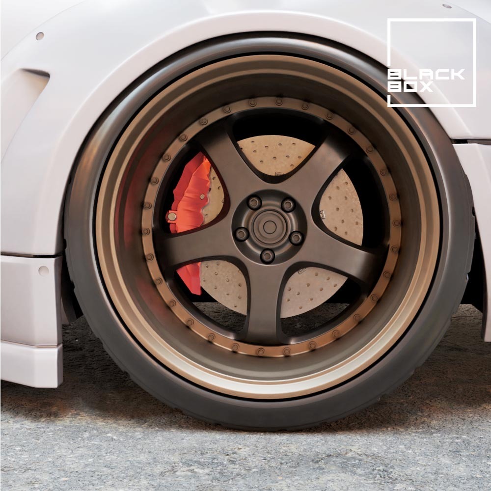 Archivo 3D Juego de ruedas estilo WORKmeister DELANTERO Y TRASERO con 2 ...