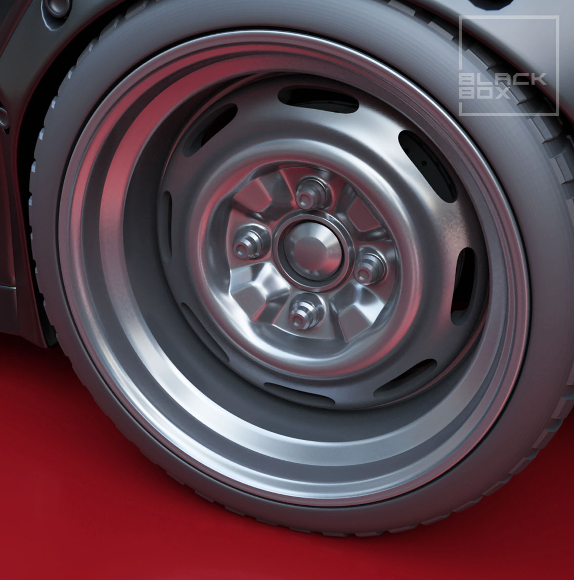 🛞 KC STEEL WHEEL SET 3 offsets front and rear・ 3D File for ・Cults