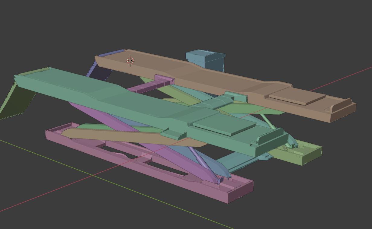 🛞 Diorama: Wheel Alignment Lift for RC and Diecast・ 3D File for ・Cults