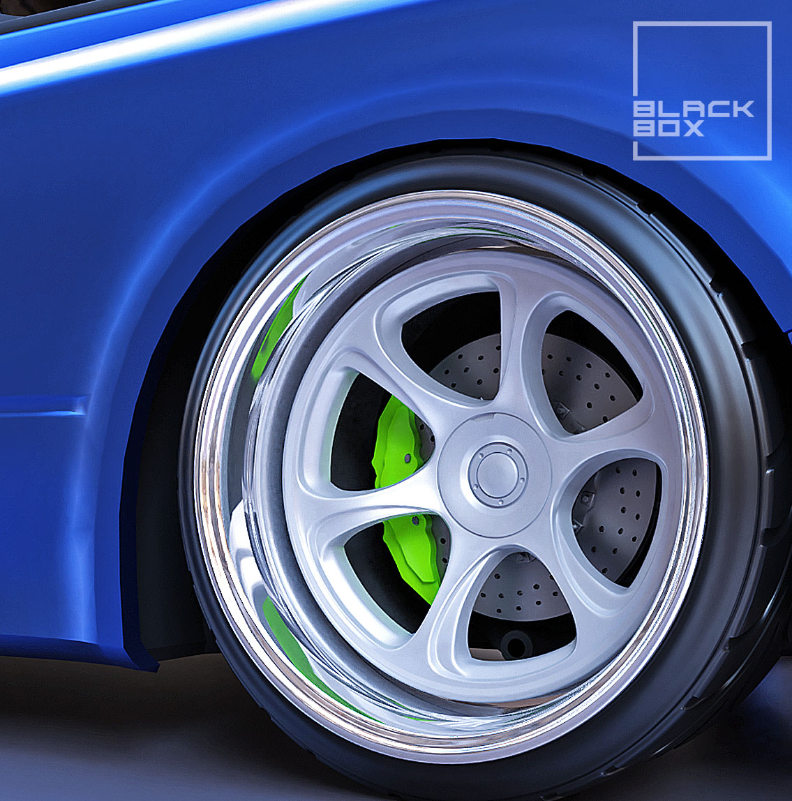 🛞 FST Wheel set Front and Rear 2 offsets・Arquivo 3D para ・Cults