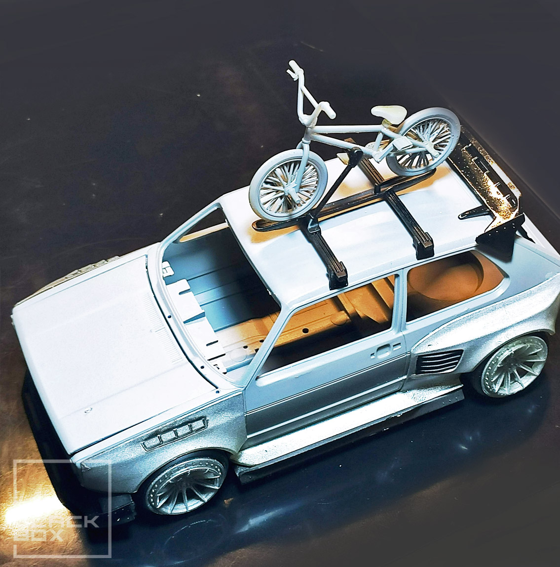 🚲 BMX BIKE AND RACK SET 1-24th For modelkit and diecast・ 3D File for ・Cults