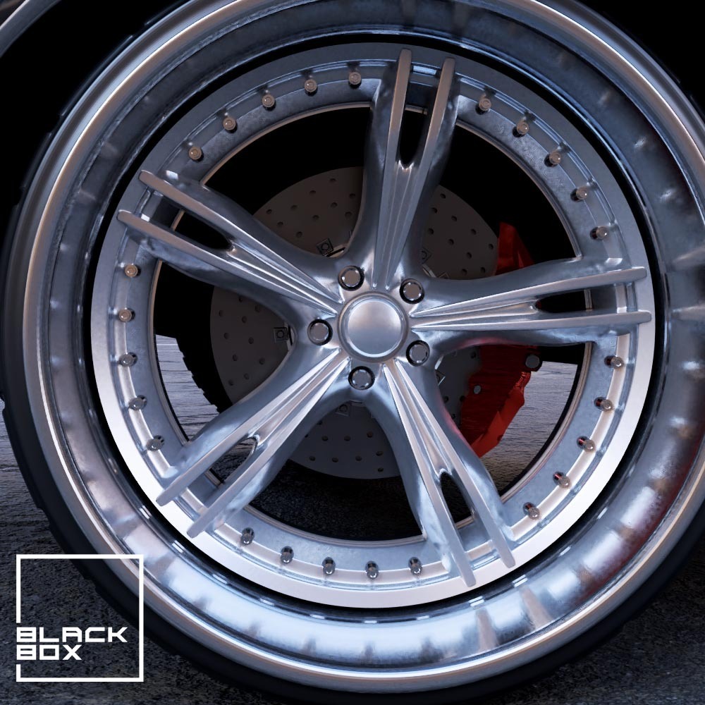 🛞 Fusion Wheel set Front and Rear with 3 offsets・ 3D File for 3D ...