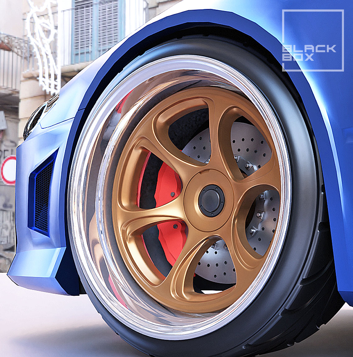 🛞 FST Wheel set Front and Rear 2 offsets・Arquivo 3D para ・Cults