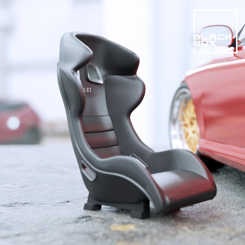 🏎️ Professional Race Seat for Diecast and RC・ STL File for ・Cults
