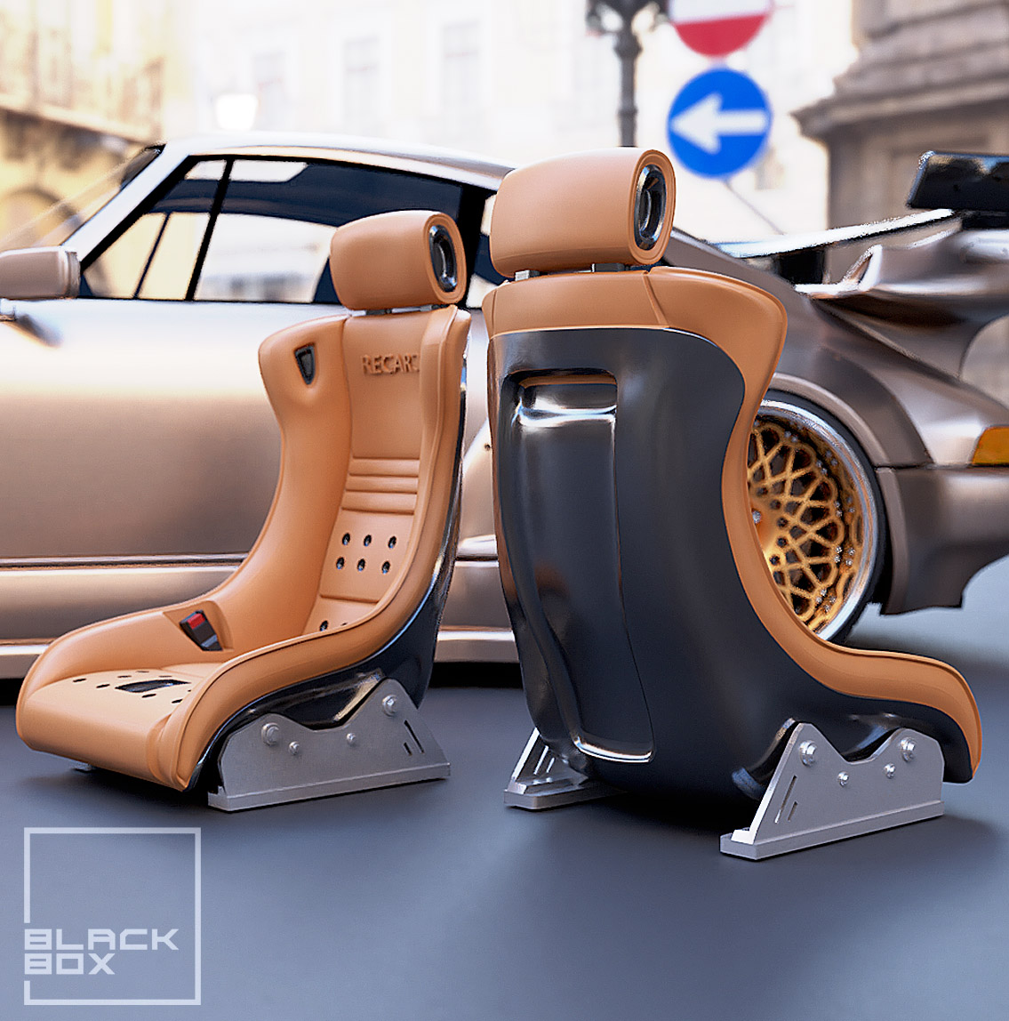 💺 SPORT SEAT FOR DIECAST AND MODELKITS・ 3D File for ・Cults