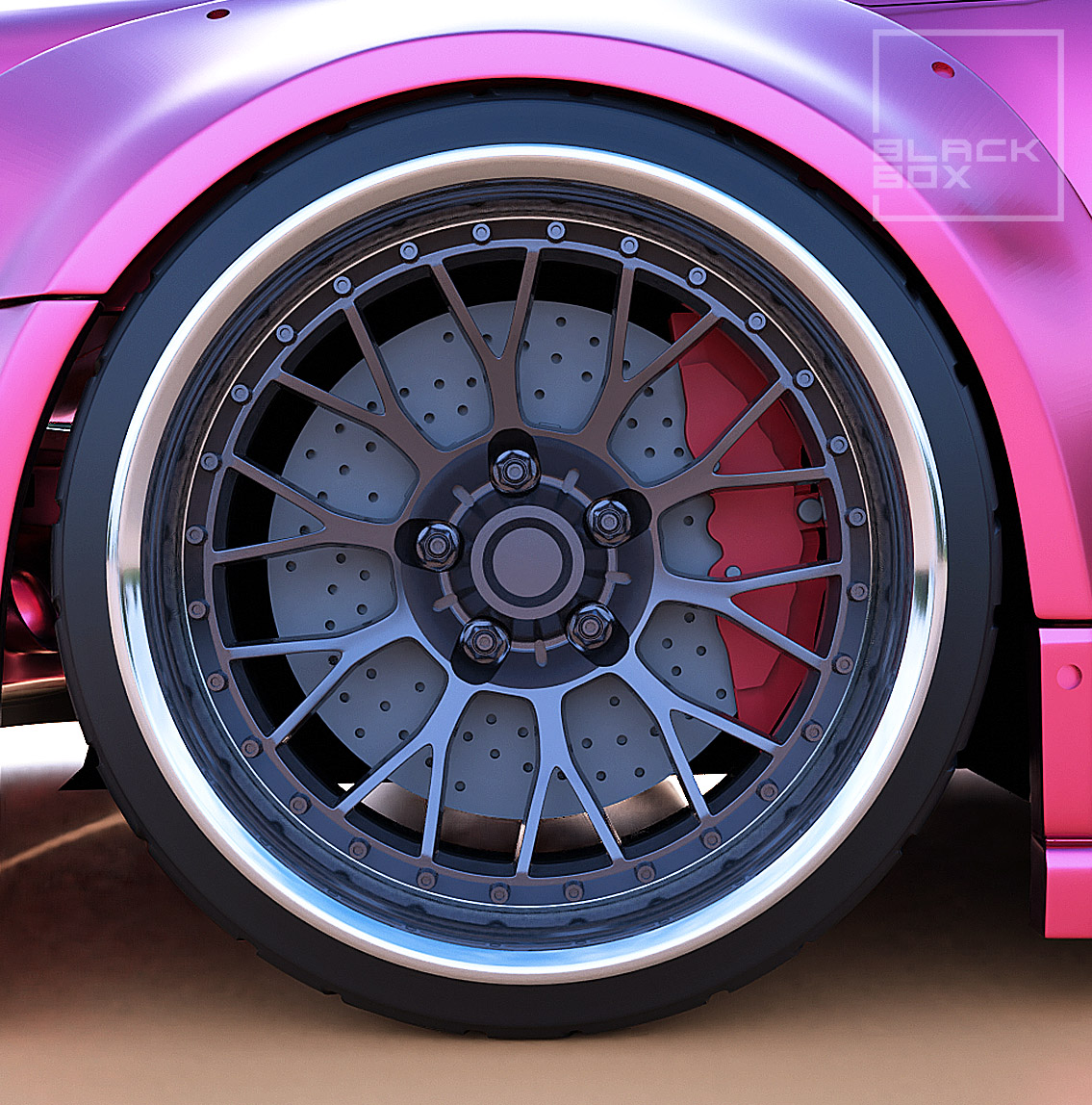 3D file Boss Wheel Set front and rear for miniatures 2 offsets 🛞 ・3D ...