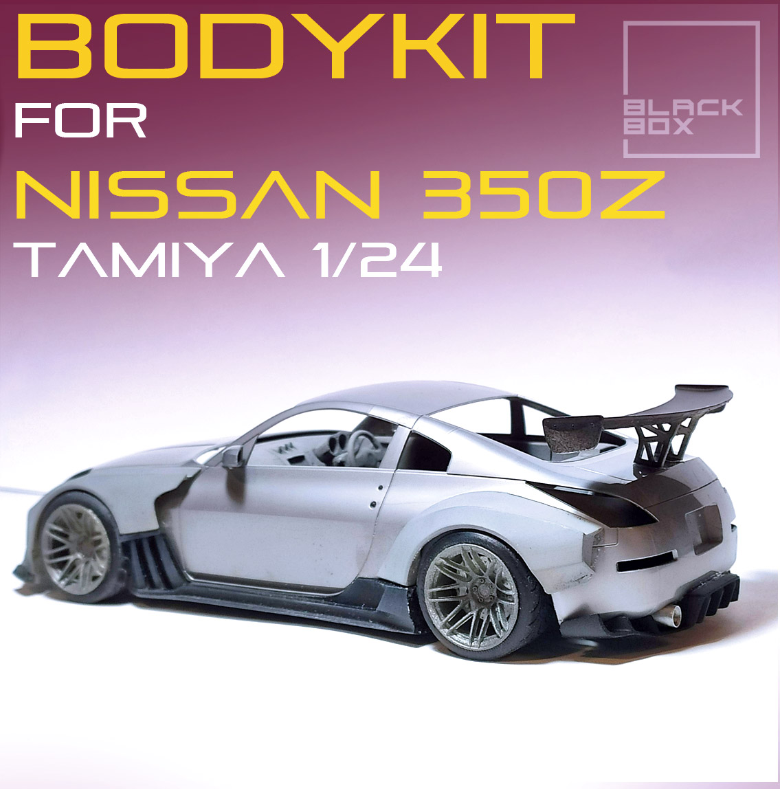 👽 BODYKIT For 350Z Tamiya 1/24 MODELKIT・ 3D File for ・Cults