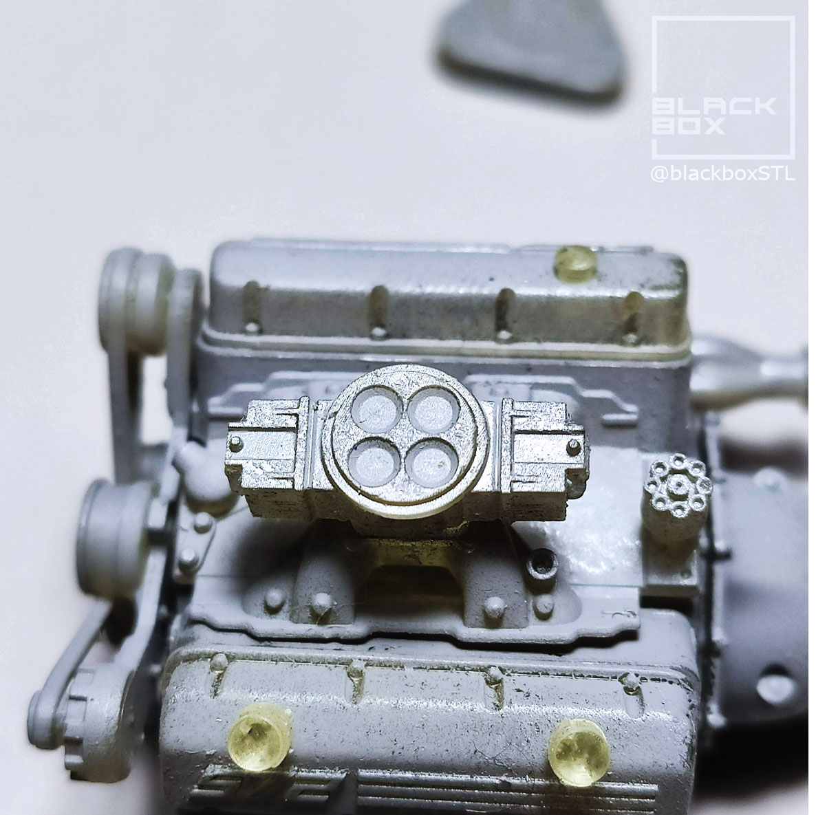 🚚 572 ENGINE 1-24th for modelkits and diecast・ 3D File for 3D printing ...