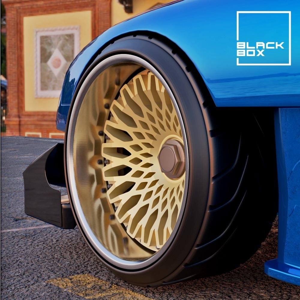 🛞 BB002 Wheel set with 3 offsets・ STL File for ・Cults