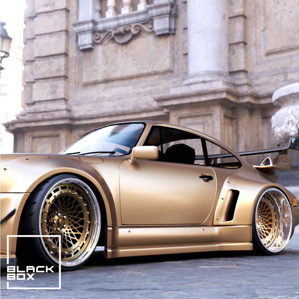 🛞 BB01 PQP STYLE Wheel set Front and Rear with 3 offsets・ 3D File for ...